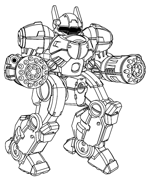Voltes V Coloring Pages
