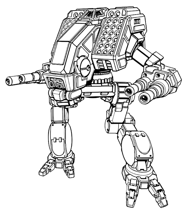 Mechwarrior Mad Dog