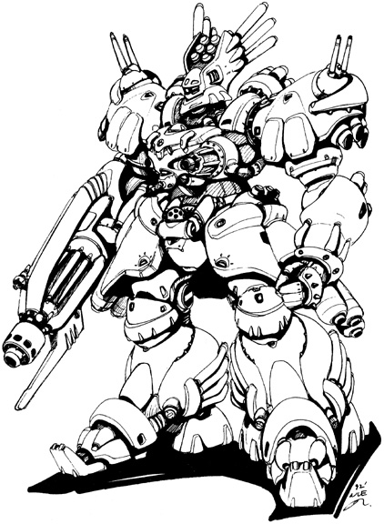 Mordel.Net:/ Battlemaster Militia Custom BLR-3C