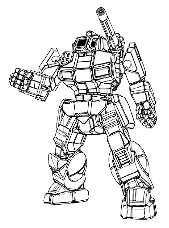 Mordel.Net:/ Thunder Hawk (Shadow Hawk C modified) C