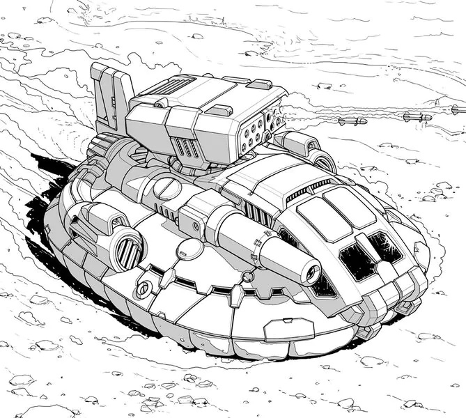 Mordel.Net:/ Pegasus Scout Hover Tank (3058 Upgrade)